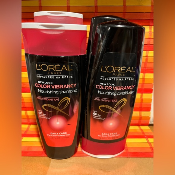L'Oreal | Hair | Loral Color Vibrancy Nourishing Shampoo Conditioner ...